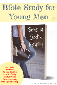 Bible Study for Young Men - Life in the Nerddom